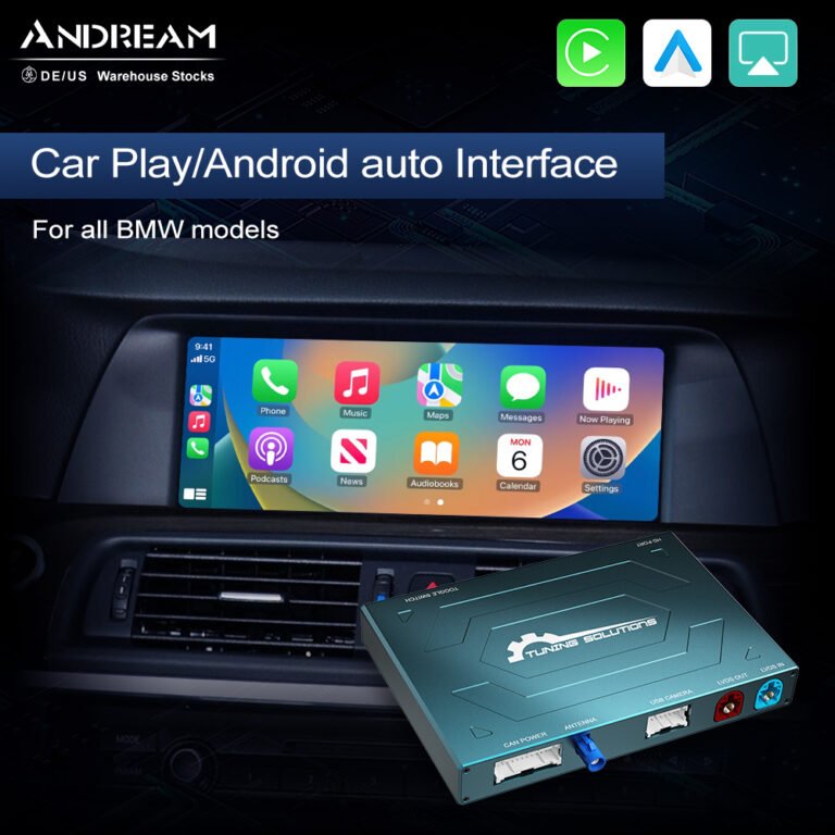 Andream Wireless CarPlay Android Auto MMI Prime For BMW CIC NBT EVO ...