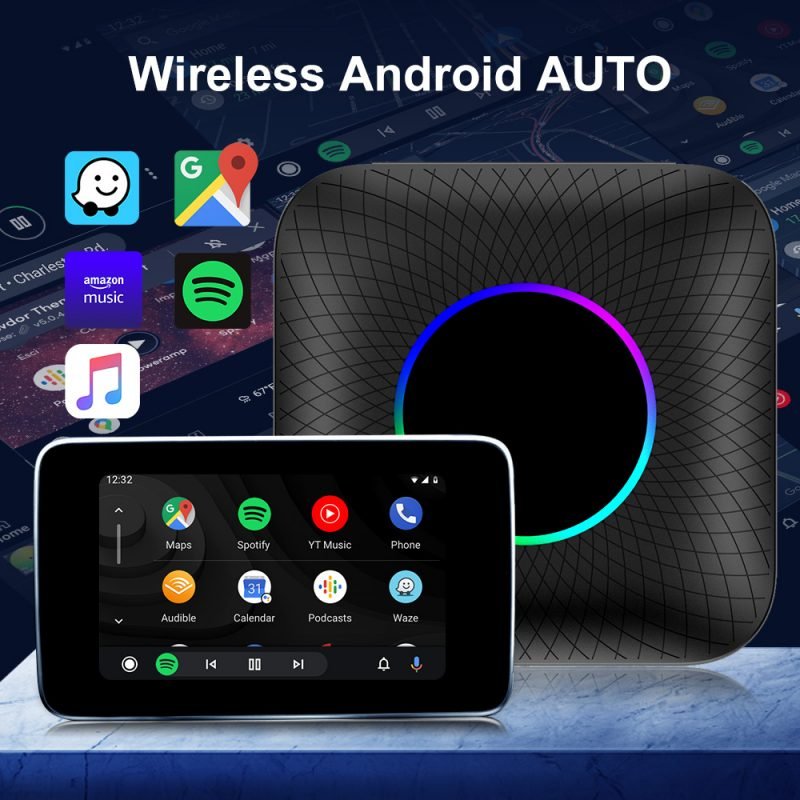 Andream Android 13 Carplay Ai Box With Wireless Android Auto Netflix ...