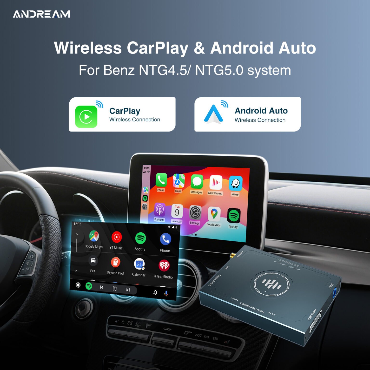 Wireless CarPlay MMI - Andream-EU