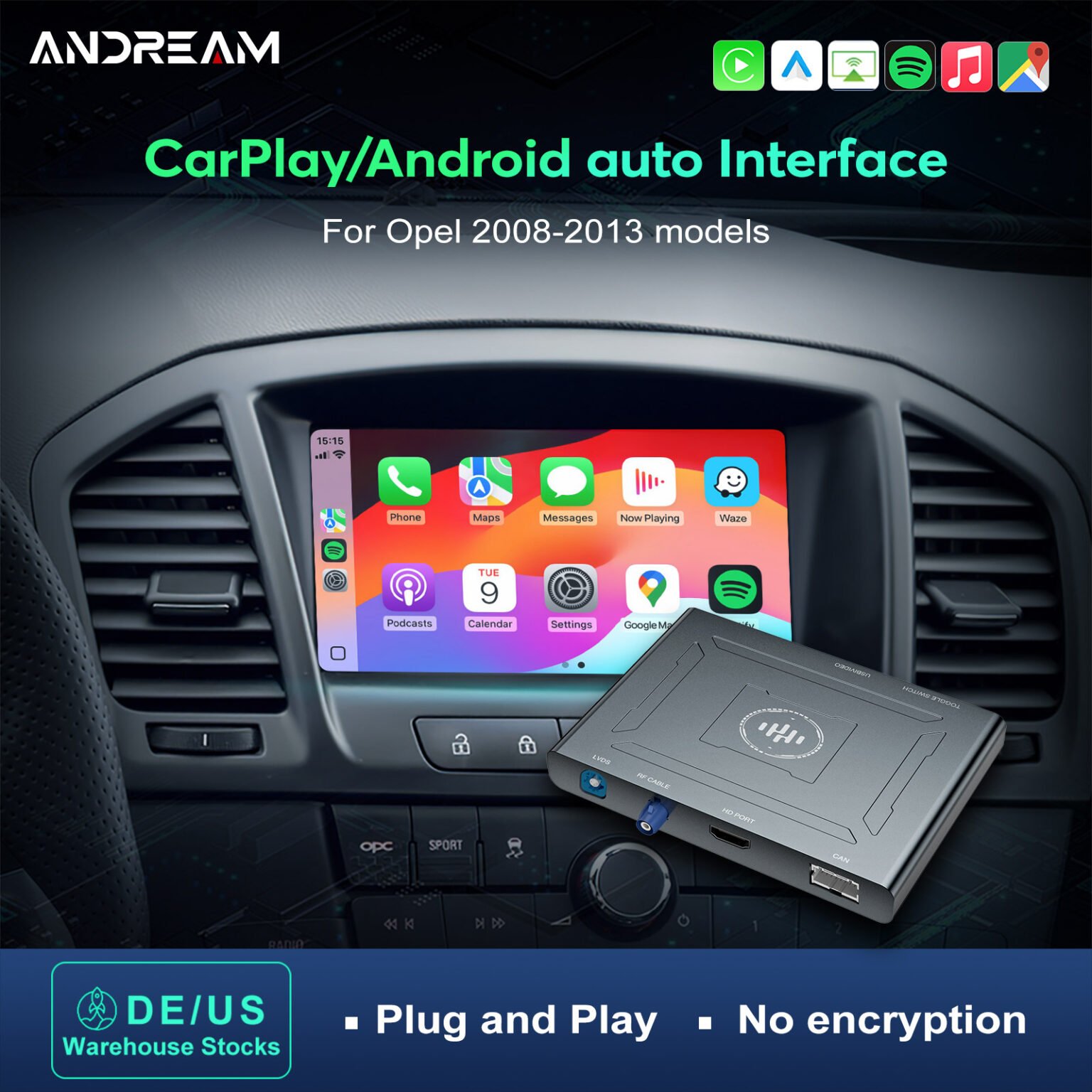 Wireless CarPlay MMI - Andream-EU