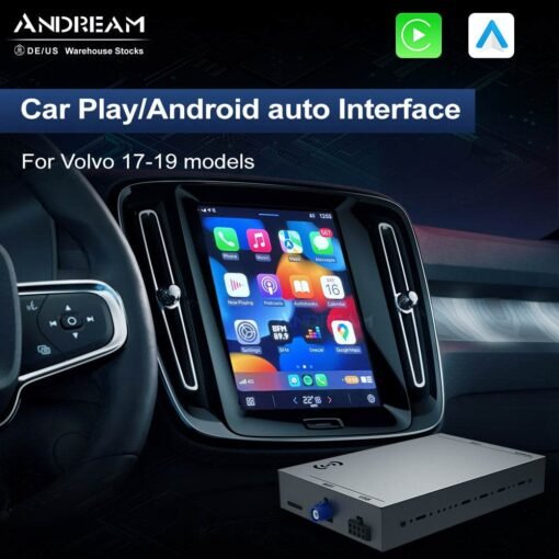 Andream Wireless Full Screen CarPlay Android Auto Retrofit Kit Smart ...
