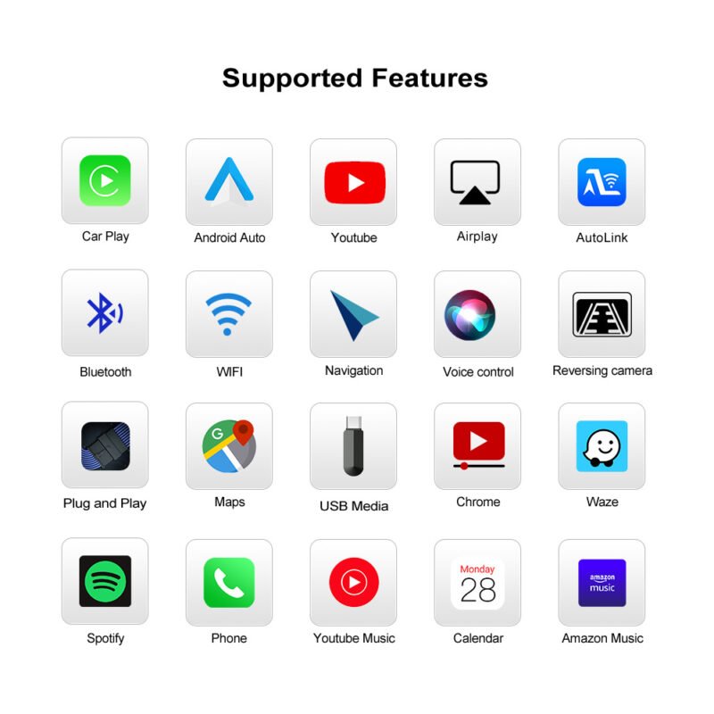 Andream Wireless CarPlay Android Auto MMI Interface Adapter Prime ...
